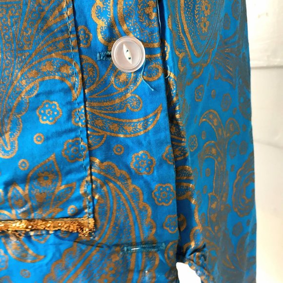 Handmade | Kitchen | Vintage Full Smock Apron 96s Mod Chintz Cotton ...
